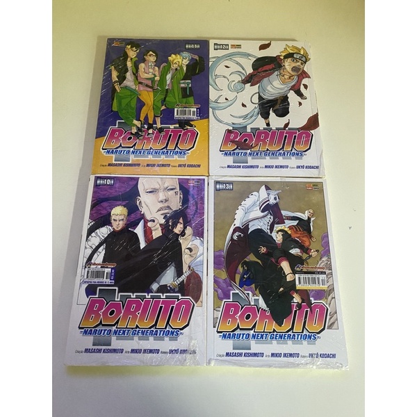 mangá Boruto - Naruto next generations vol.11 ao vol.13 ( usado ...
