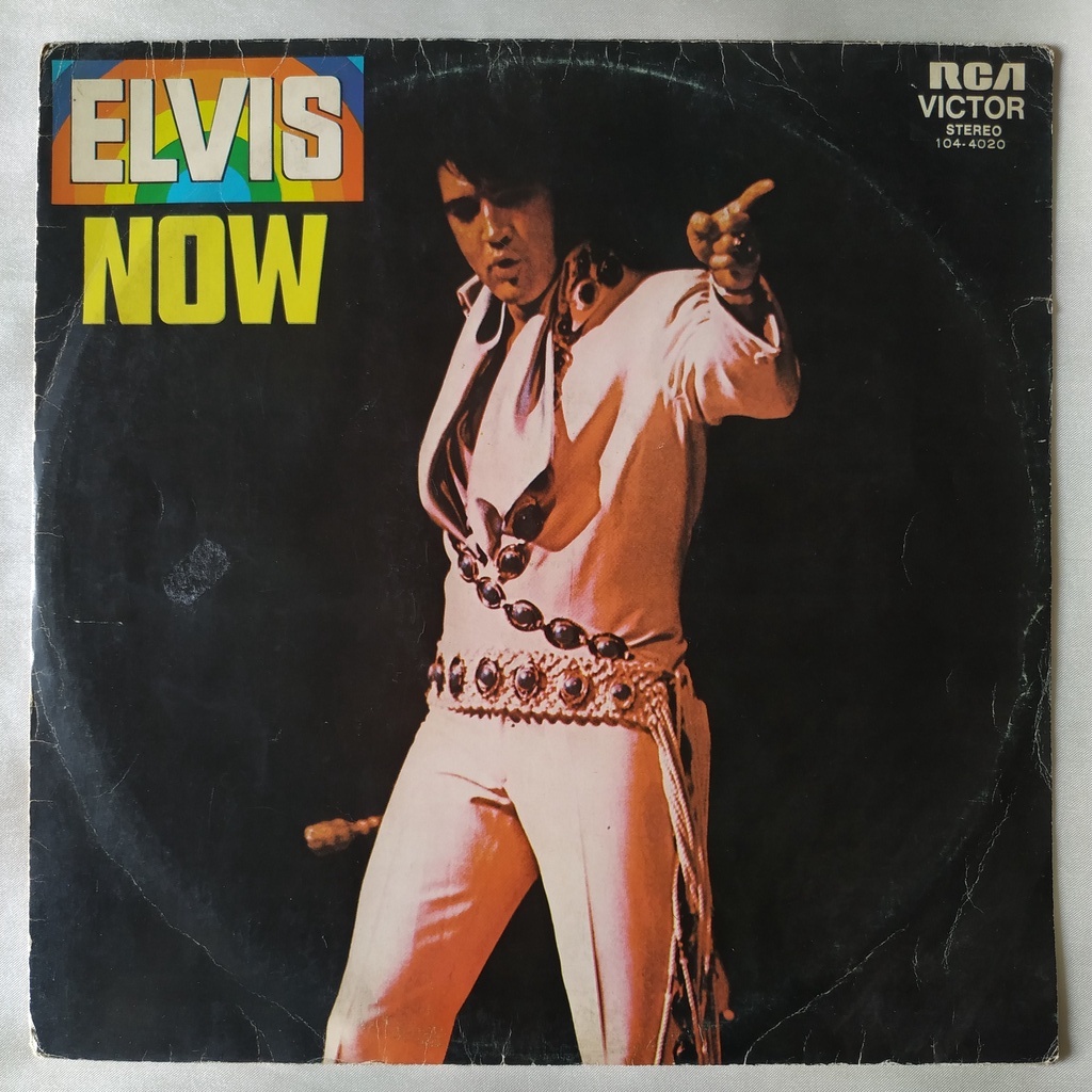 DISCO DE VINIL LP - ELVIS PRESLEY – ELVIS NOW (1972) | Shopee Brasil