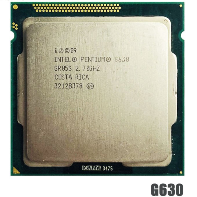 Intel Pentium G630 2.7 Ghz Dual-Core Cpu Processador 3 M 65 W Lga 1155 ...