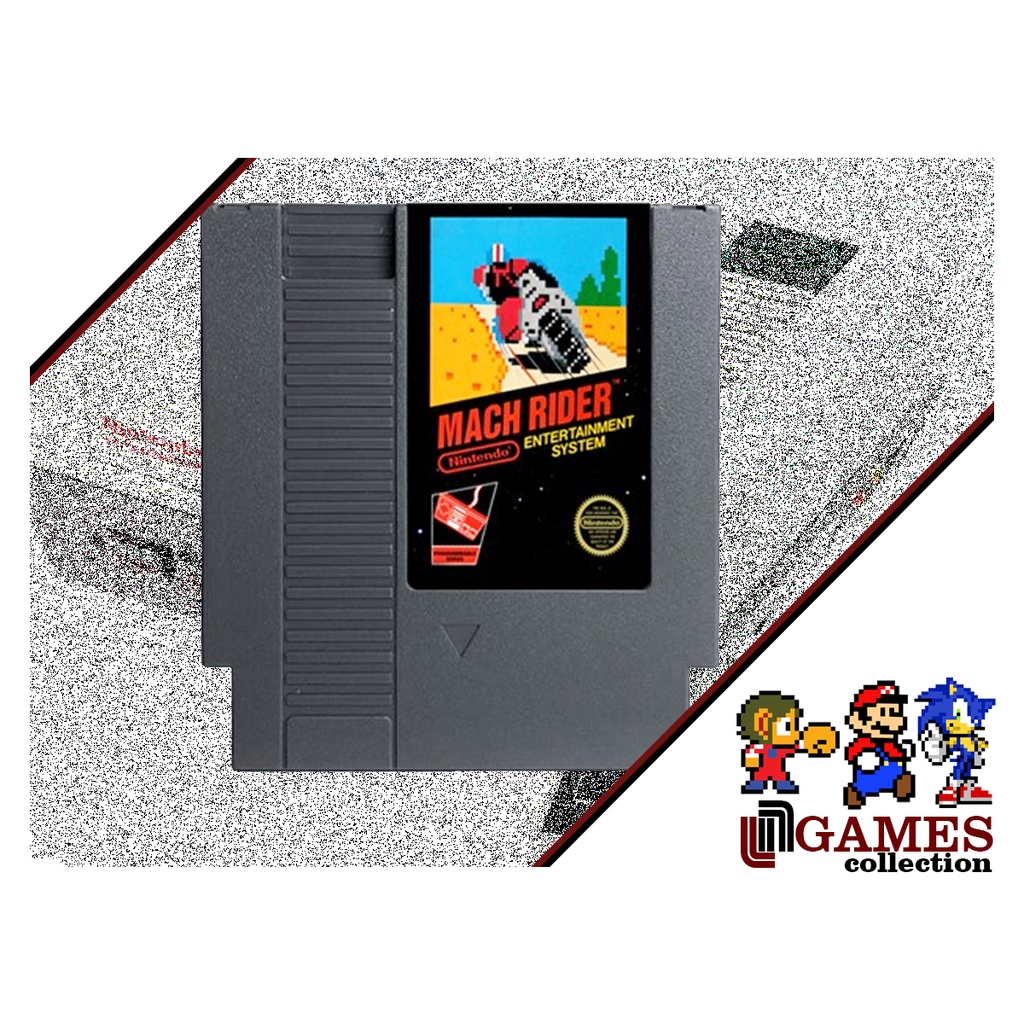 Cartucho original Mach Rider - Nintendo, NES, Nintendinho, impecável ...