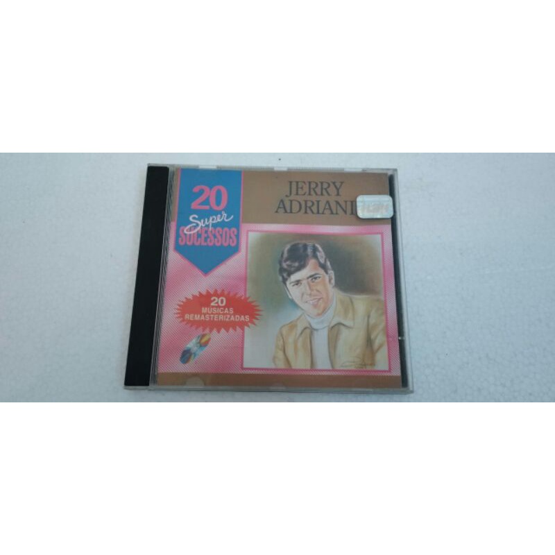 CD Jerry adriani 20 super sucessos | Shopee Brasil