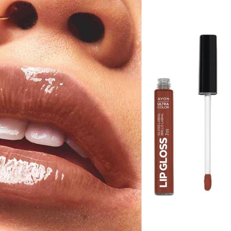 Gloss Labial Avon Ultra Color - 7ml | Shopee Brasil