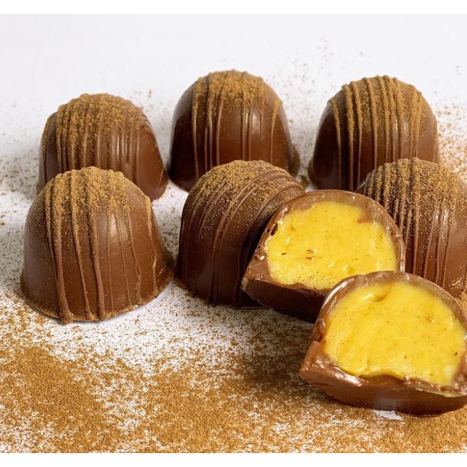 Forma Trufa Bombom de Chocolate 20g, 30g, 45g, 60g TRADICIONAL com ...