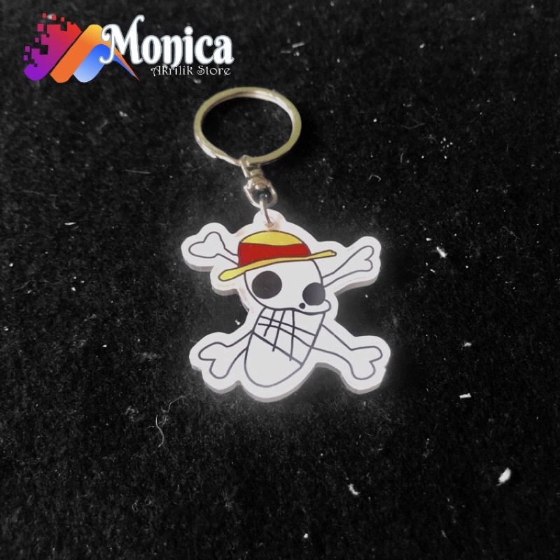 Chaveiro Luffy Laboon | Shopee Brasil