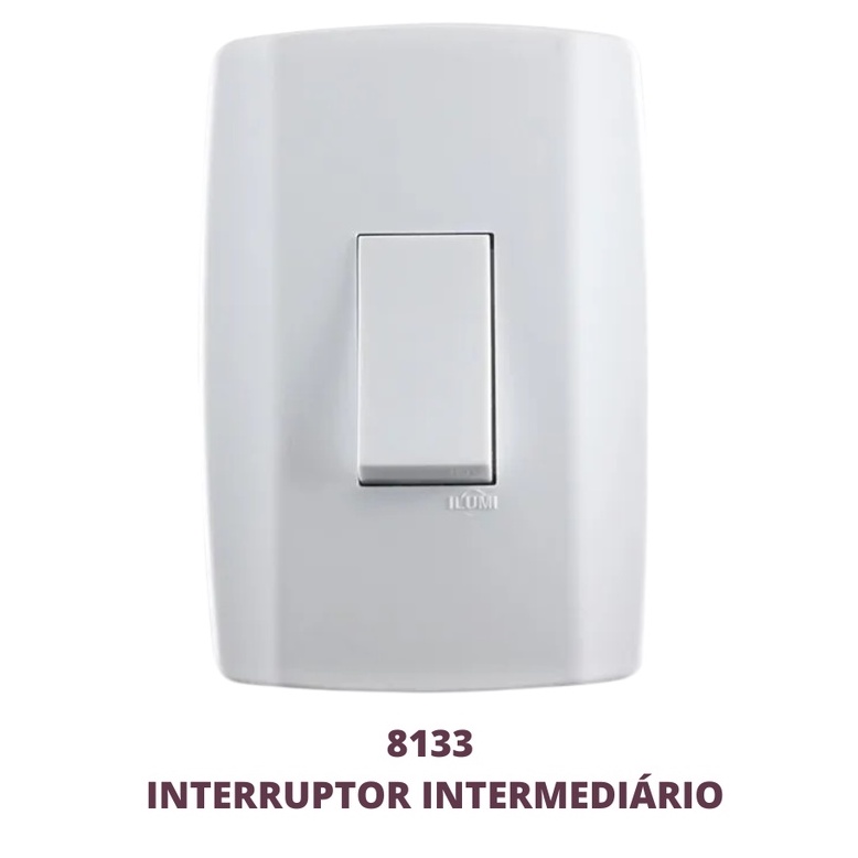 Interruptores e Tomadas Com Placa Slim Ilumi Tecla Tomada 10a e 20a ...