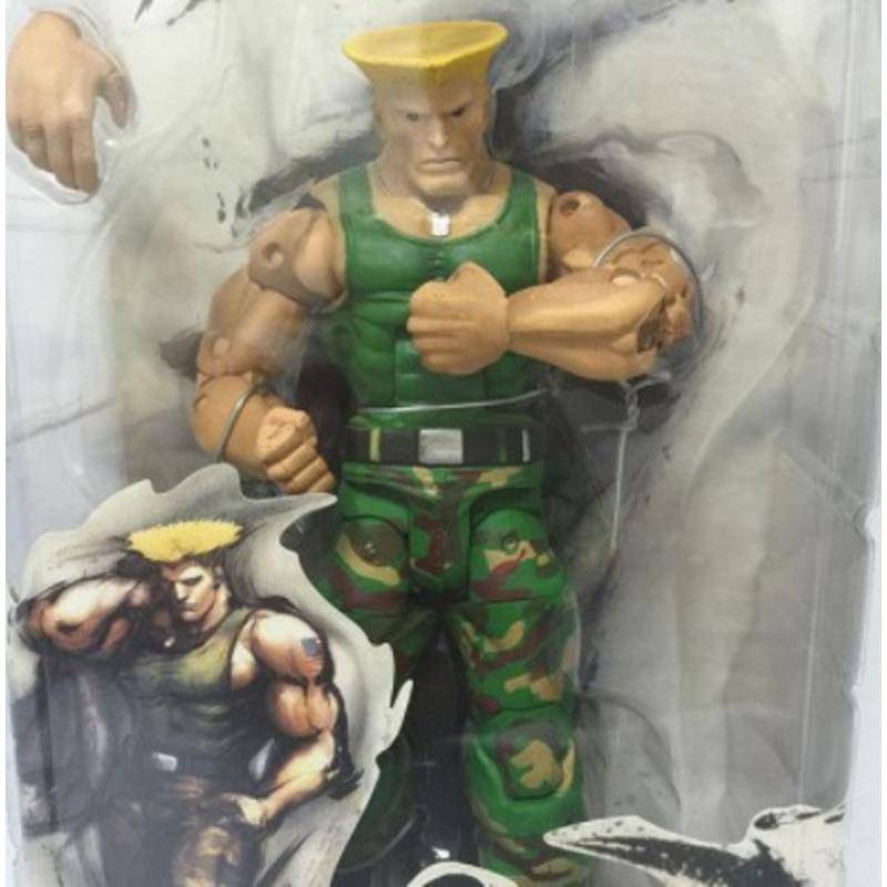 Neca Street Fighter Ryu Ken Chun Li Guile Gouki Anime Figure Game ...