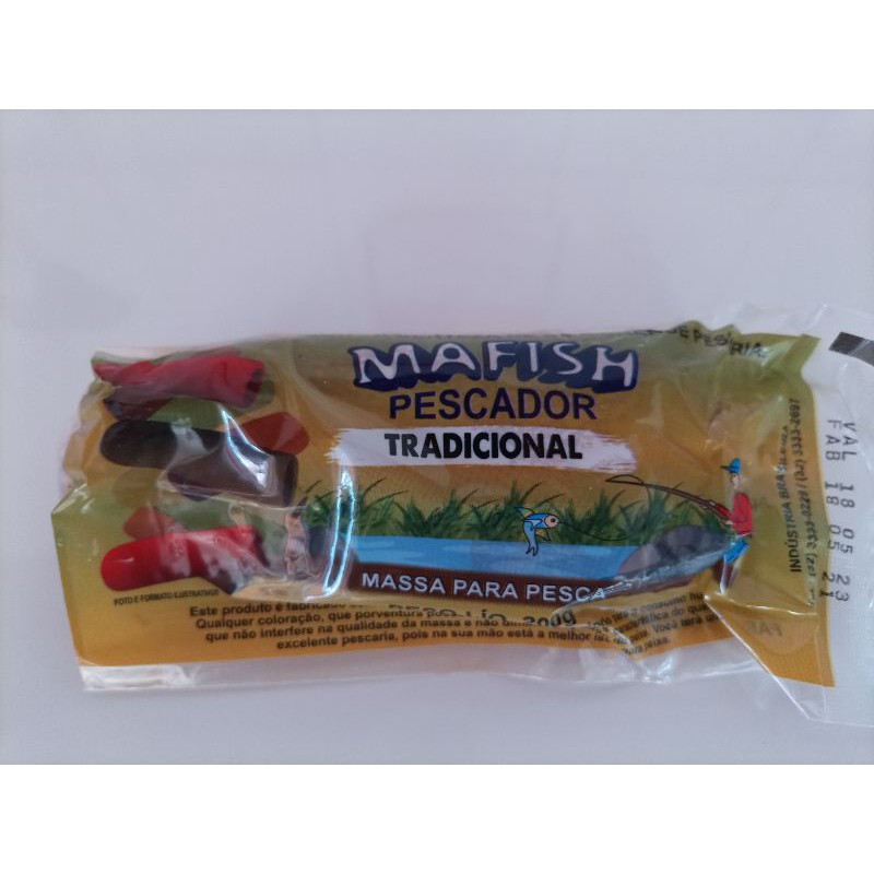 Massa MAFISH tradicional | Shopee Brasil