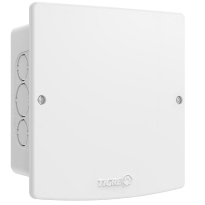 Caixa de Passagem PVC Embutir 15x15cm CPT15 Tigre | Shopee Brasil