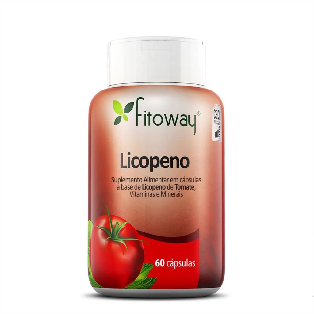 Licopeno 8mg + Selênio + Vitaminas C 60 Cápsulas Fitoway | Shopee Brasil