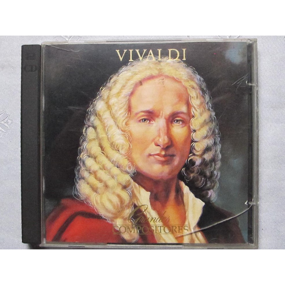 CD duplo - Vivaldi - Grandes compositores | Shopee Brasil