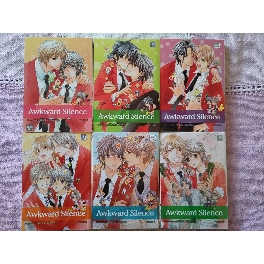 Mangá Coleção Awkward Silence - Hinako Takanaga - Sublime - Yaoi BL ...