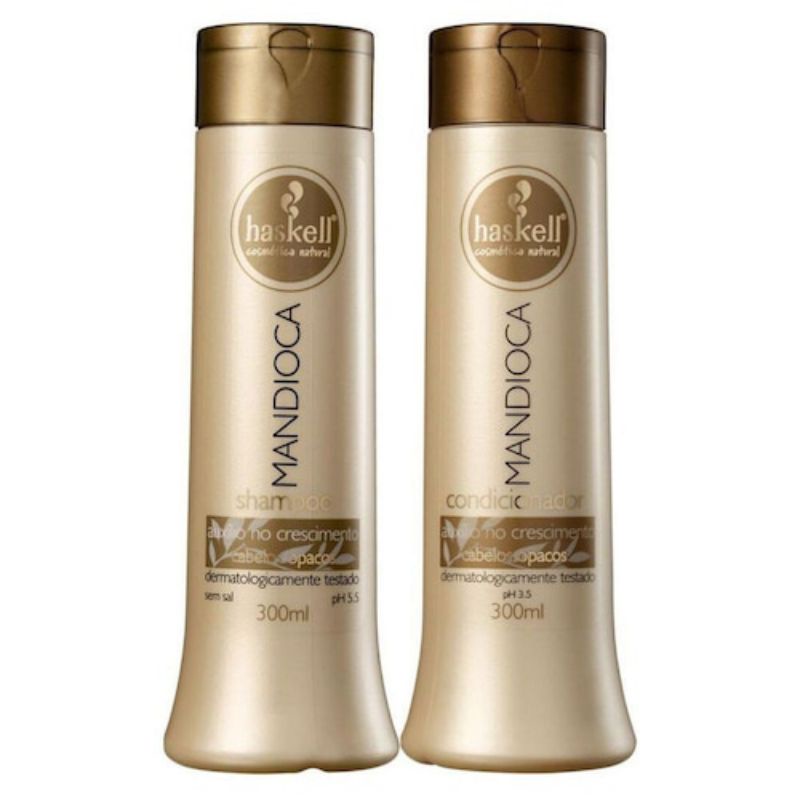 Shampoo+condicionador Mandioca Haskell | Shopee Brasil