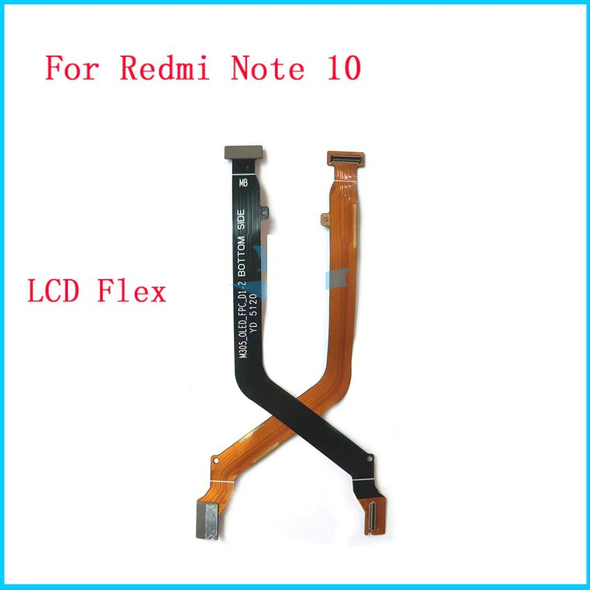 Flex Cabo Flat Lcd Display Xiaomi Redmi Note 10 Note10 | Shopee Brasil