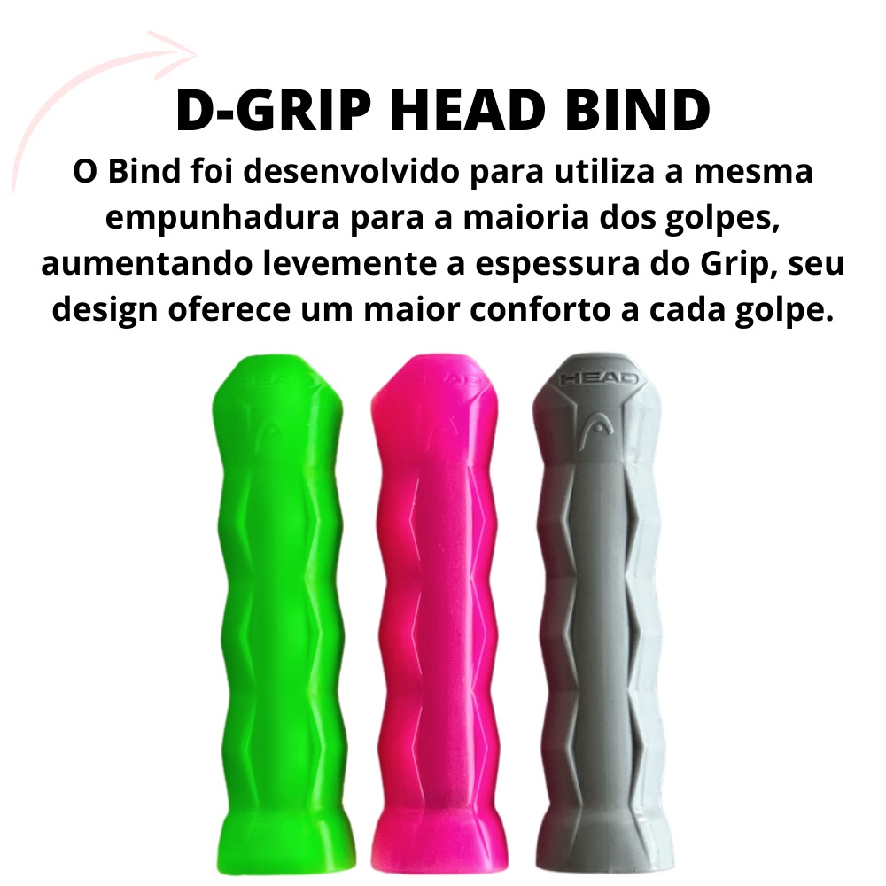 D-Grip Under Grip Emborrachado Head Bind para Raquete de Beach Tennis | Shopee Brasil