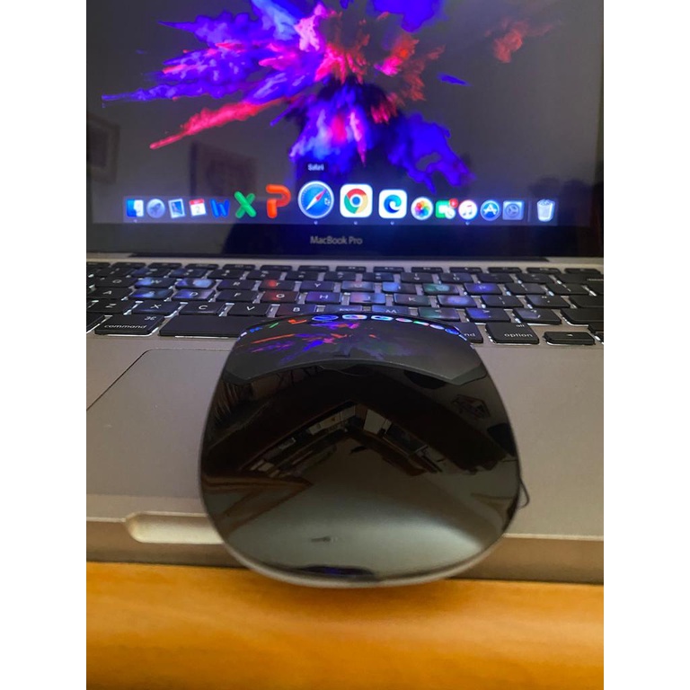 mouse bluetooth RECARREGAVEL S/F black logic estilo magic 2 bluetooth p ...