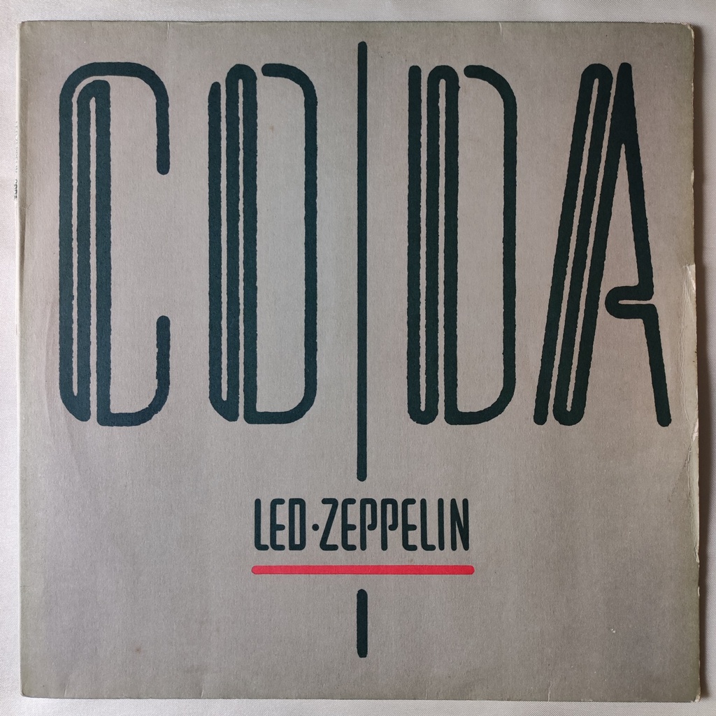 DISCO DE VINIL LP - LED ZEPPELIN – CODA (1982) (CAPA GATEFOLD) | Shopee ...