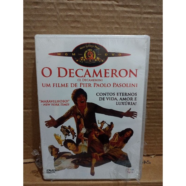 DVD O DECAMERON (PIER PAOLO PASOLINI)- (ORIGINAL-LACRADO) | Shopee Brasil