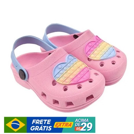 Sandalia Crocs Chinelo Menina Delicada Bebe Macio e Leve | Shopee Brasil