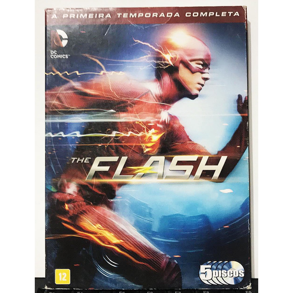 BOX DVD The Flash - A 1ª - A Primeira Temporada Completa em Cinco ...