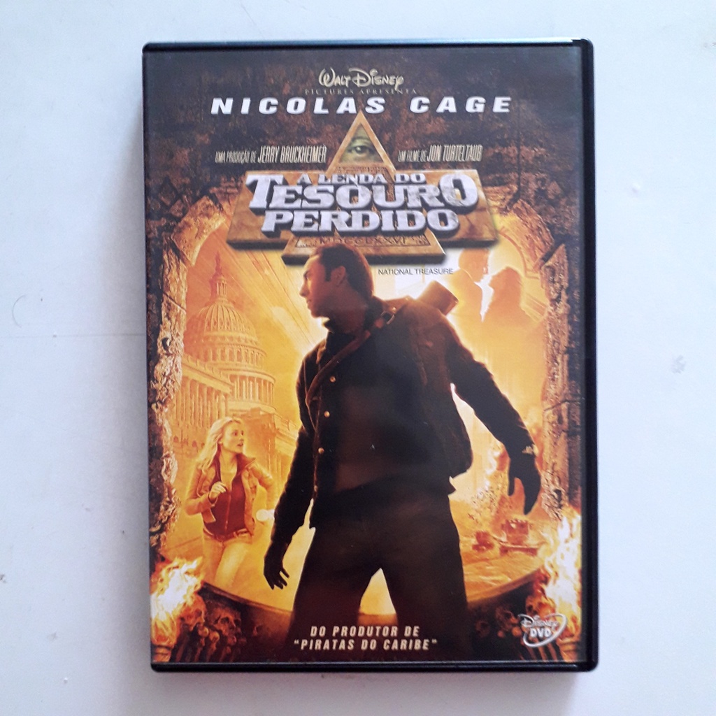 DVD A Lenda Do Tesouro Perdido | Shopee Brasil