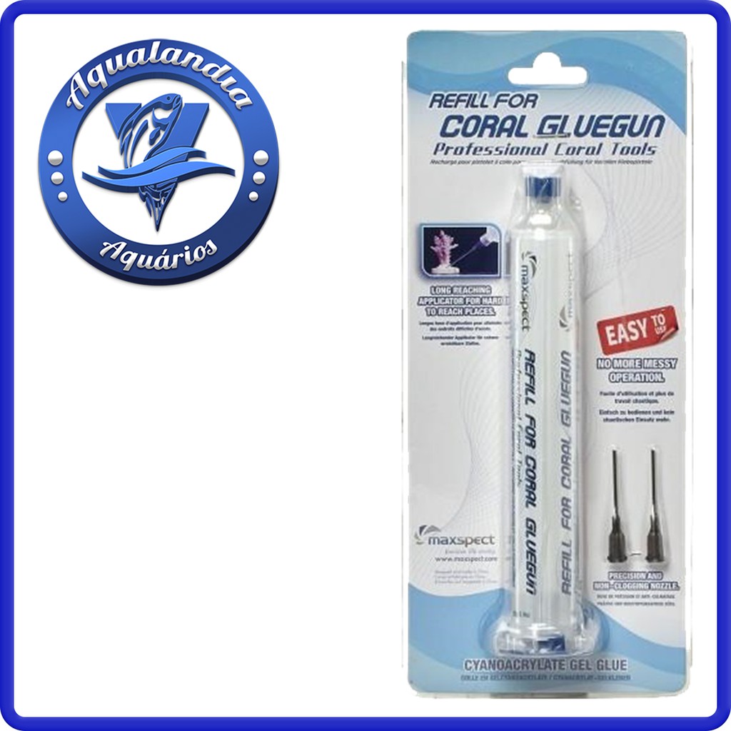 Maxspect Refil Cola Coral Gluegun Fix 50ml Para Pistola - Faz a Boa!