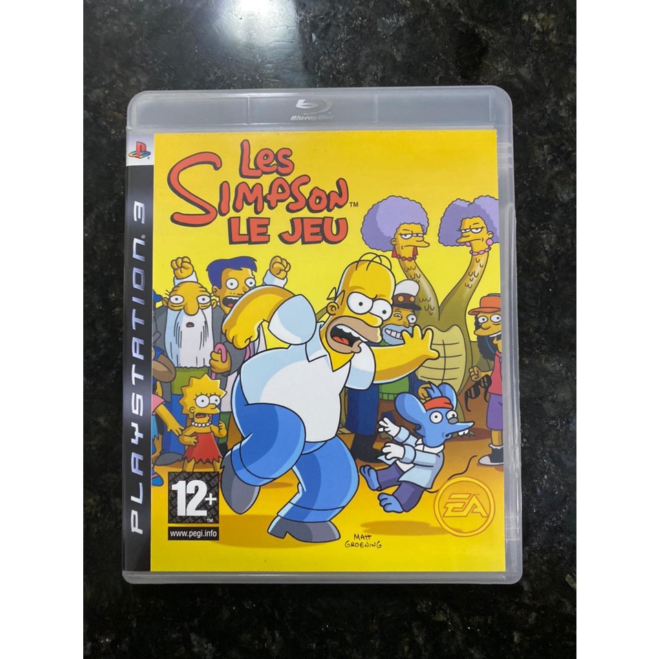 The Simpsons Ps3 | Shopee Brasil