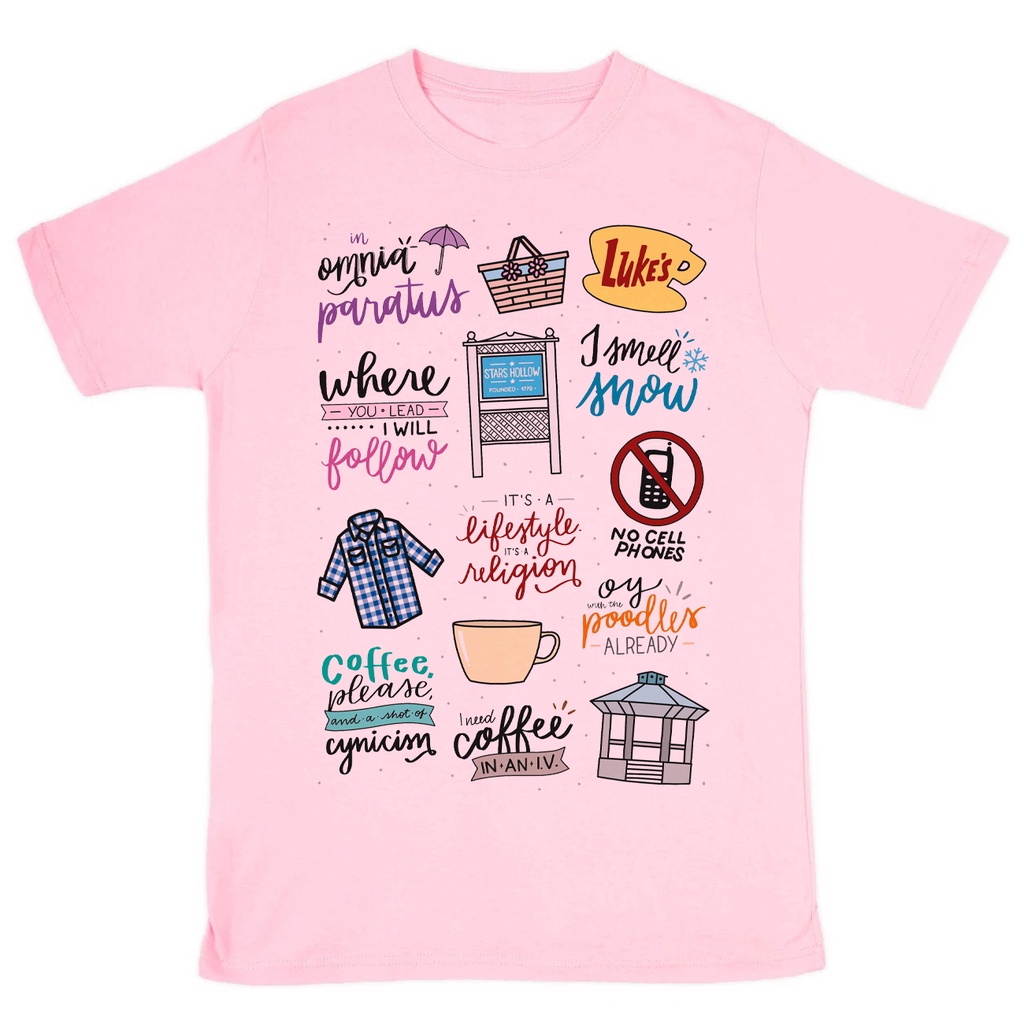 Camiseta Camisa Gilmore Girls Tal Mãe Tal Filha Luke s Coffee Dragonfly ...