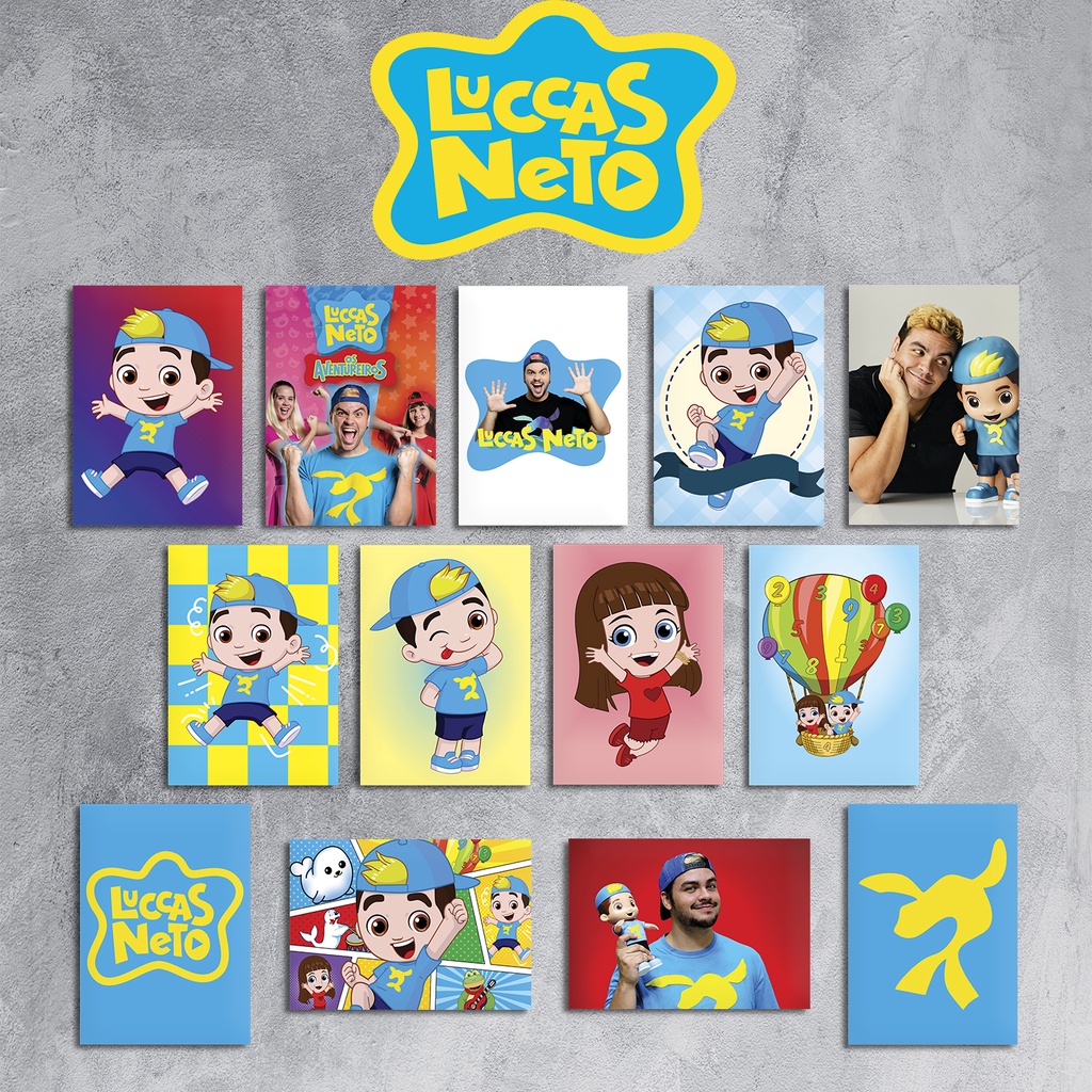 Quadro decorativo Luccas Neto youtuber Infantil placa decorativa lucas neto em MDF | Shopee Brasil