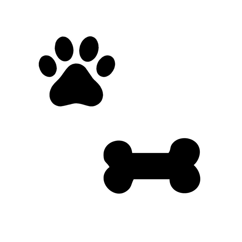Adesivo para patinha e Ossinho | Shopee Brasil