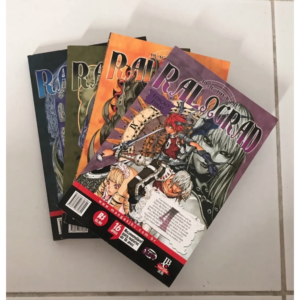 Coleção Mangá Ral Grad | Shopee Brasil