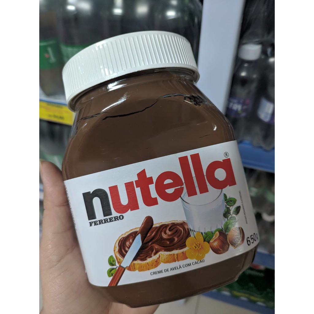 NUTELLA 650 GR FERRERO ROCHER | Shopee Brasil