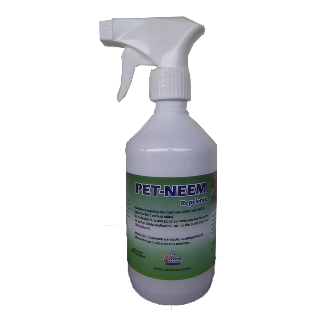 PET NEEM Spray Naturalneem com óleo de Neem Nim 500 ml | Shopee Brasil