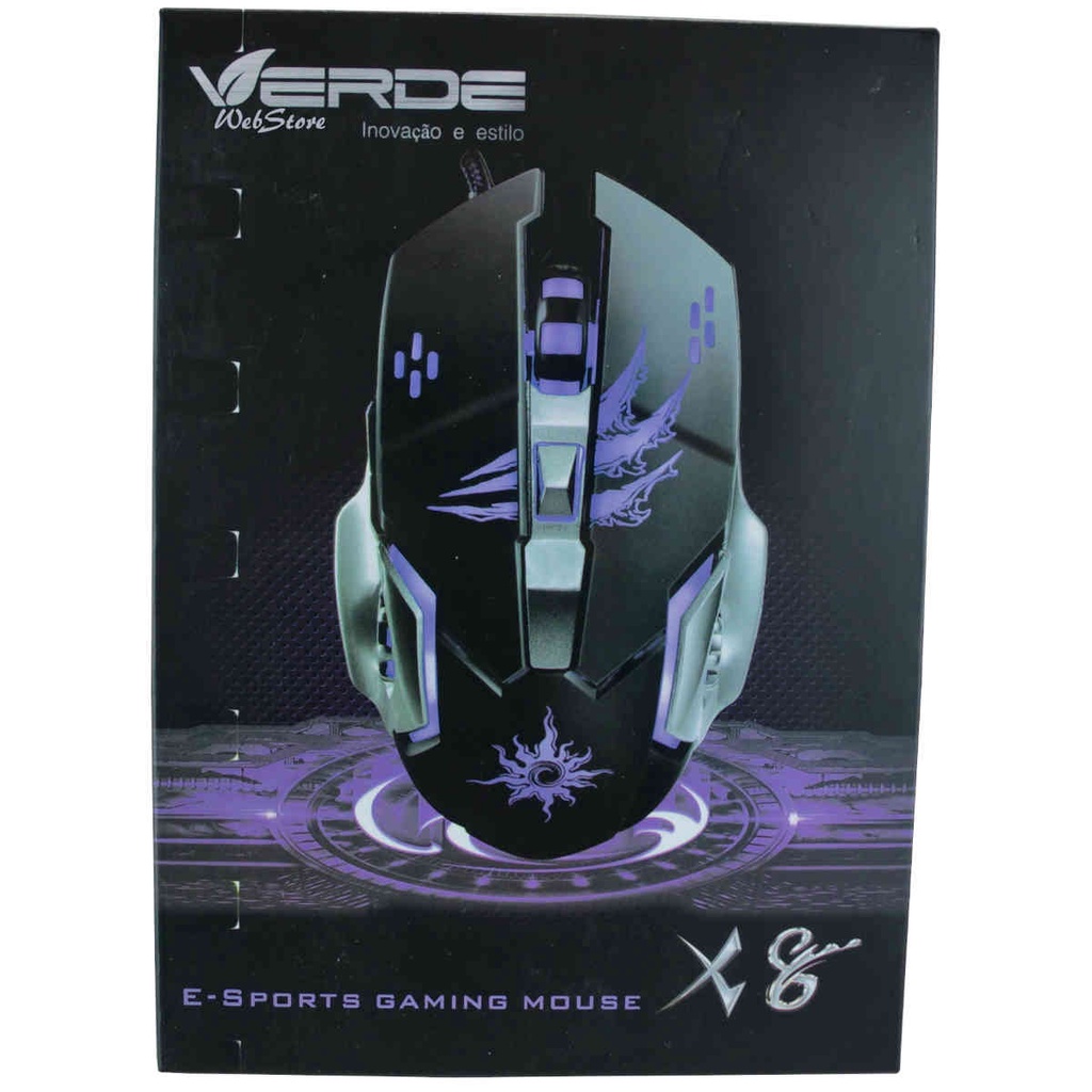 Mouse Gamer E- Sports Gaming Mouse | Shopee Brasil