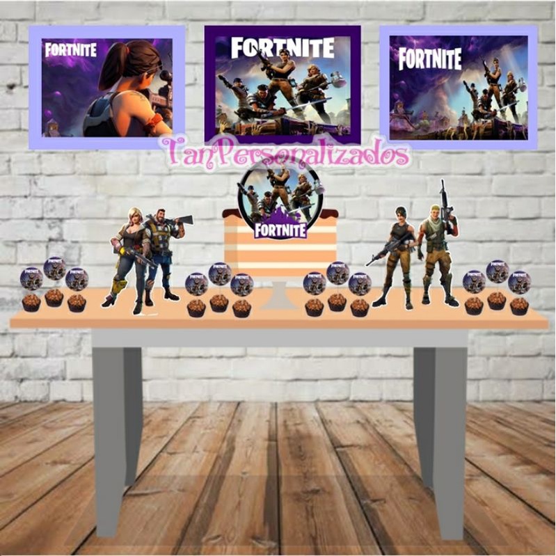 Kit Só Um Bolinho , Fortnite , Fort nite . | Shopee Brasil