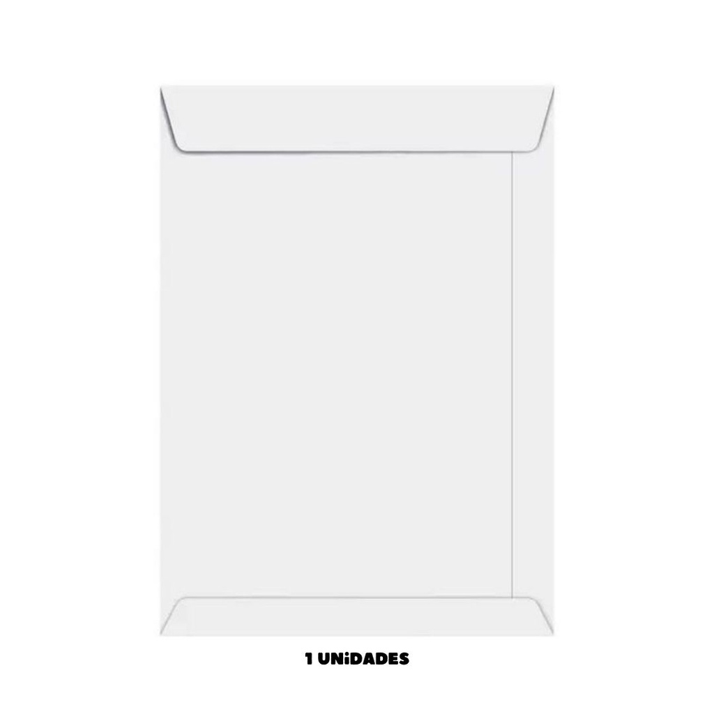Envelope Saco Branco 240x340mm 90g - Foroni / Papelaria / Escritório ...