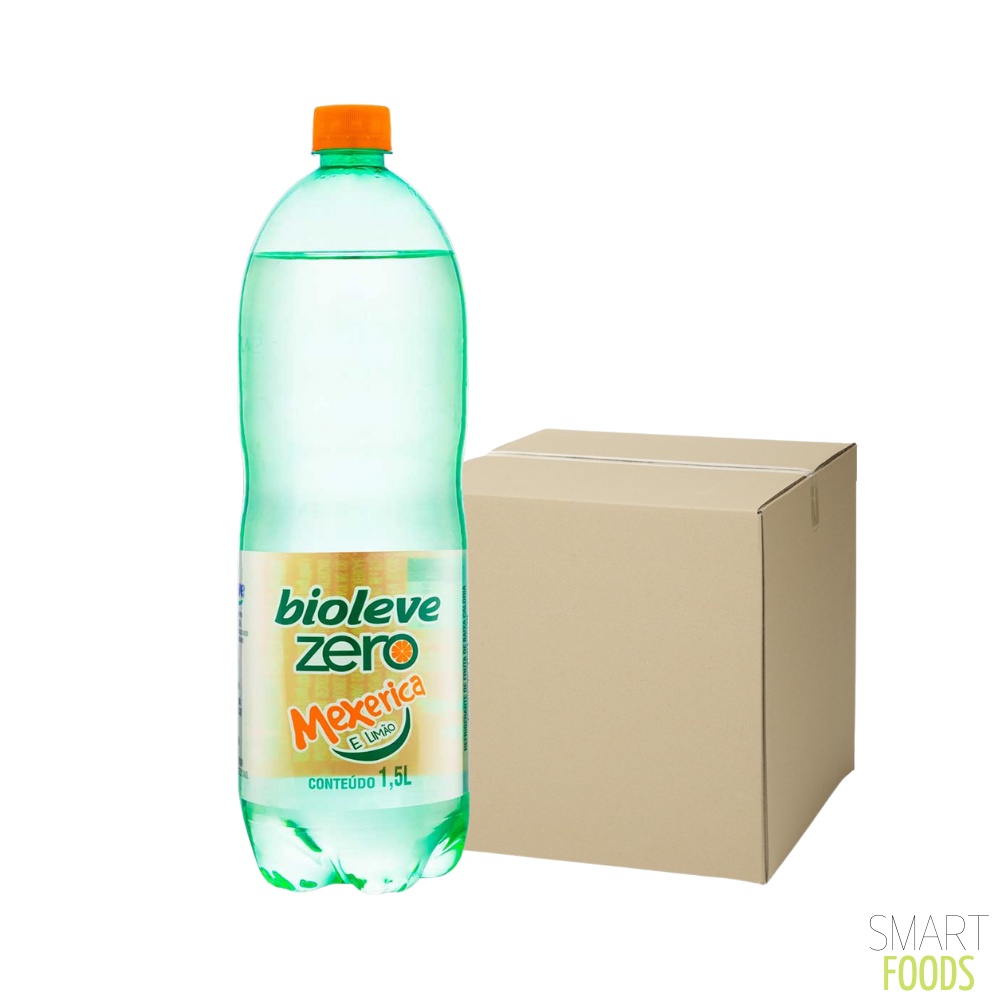 Refrigerante Bioleve Zero Mexerica Pack c/ 6 UN 1,5L | Shopee Brasil
