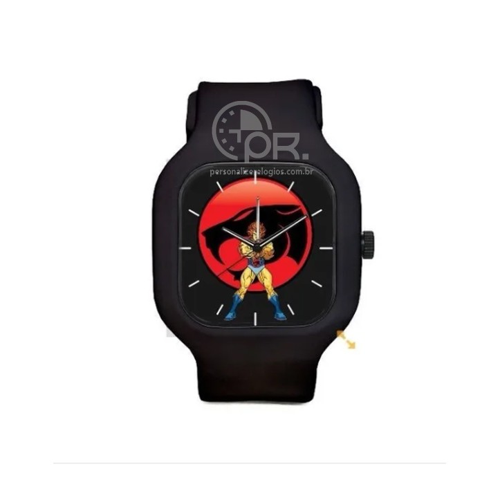 Relogio Thundercats Pulseira Silicone Personalizavel | Shopee Brasil