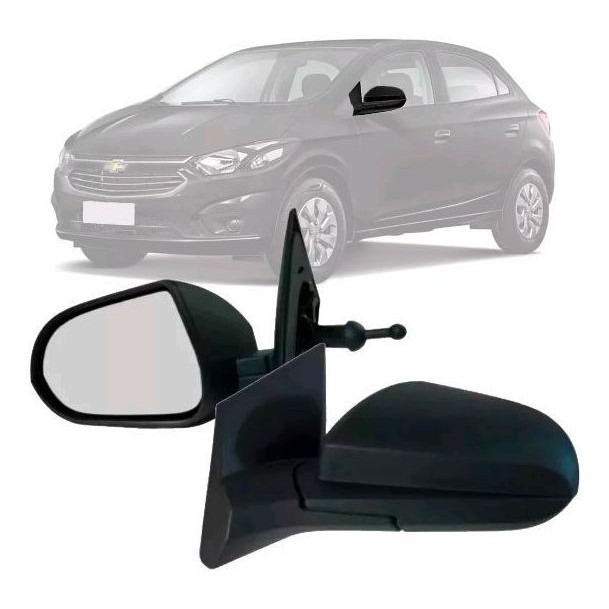 Retrovisor Ônix Prisma 17 18 19 Com Controle - Lado Direito (Passageiro) | Shopee Brasil