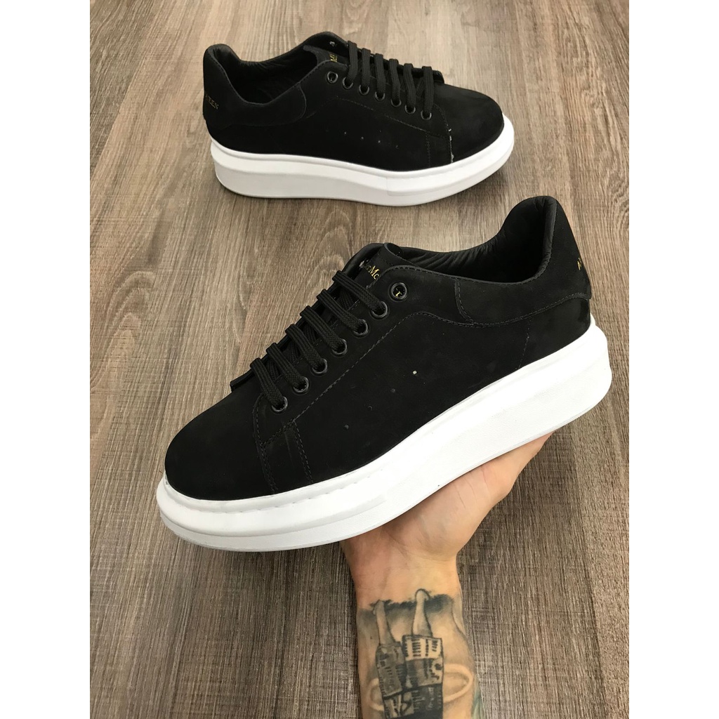 Tenis Alexander Mcqueen Feito em Couro Legitimo Super Confortavel ...