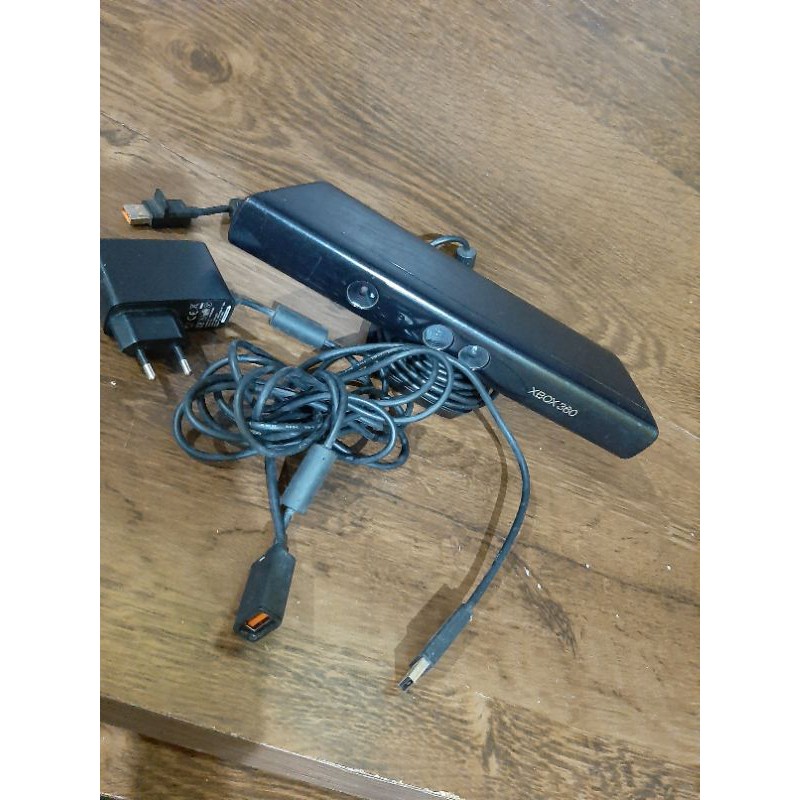 Aparelho Kinect + Fonte Adaptador para xbox 360 Fat Arcade slim e super ...