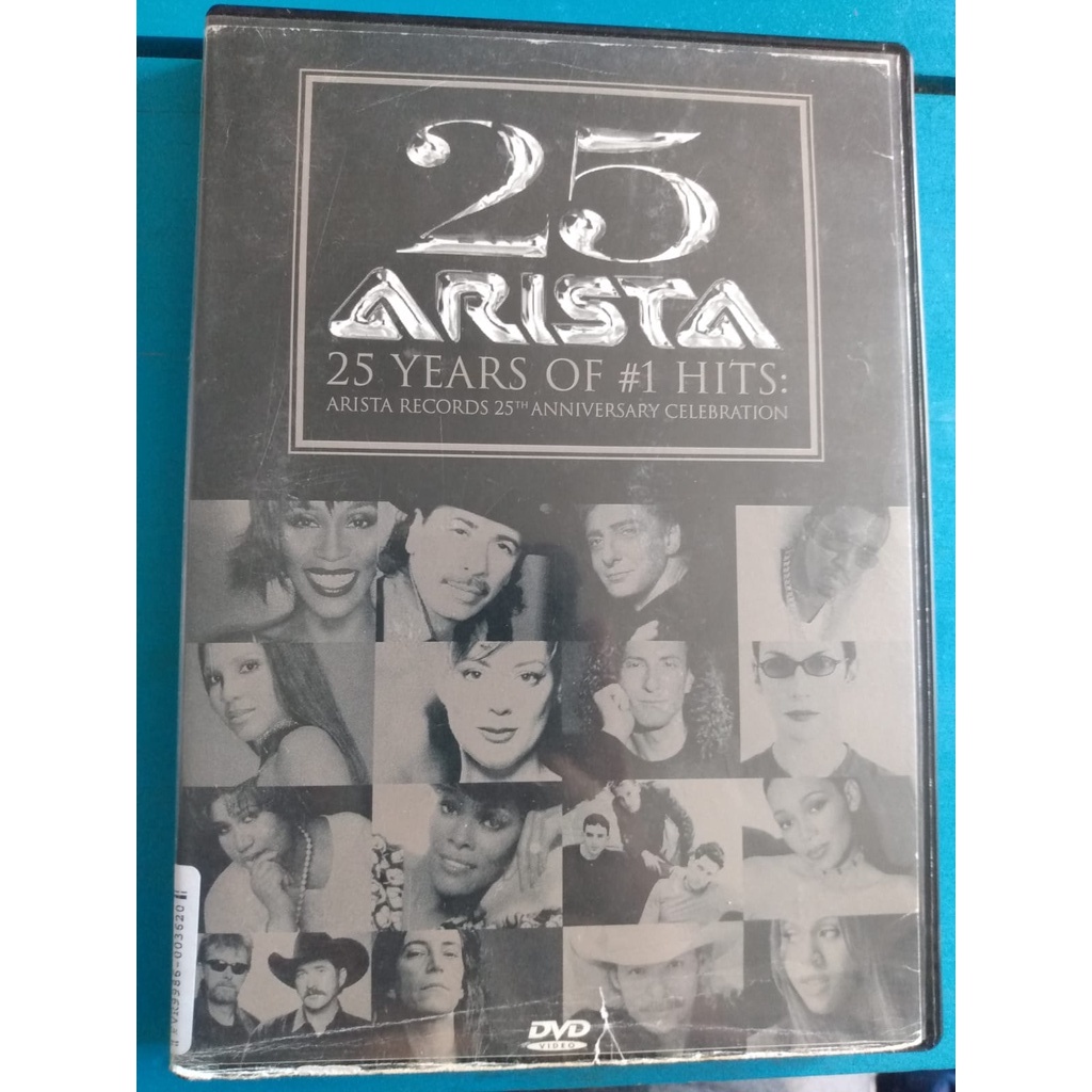 25 Artistas - 25 Anos de #1 Hits (2000) | DVD ORIGINAL | Shopee Brasil