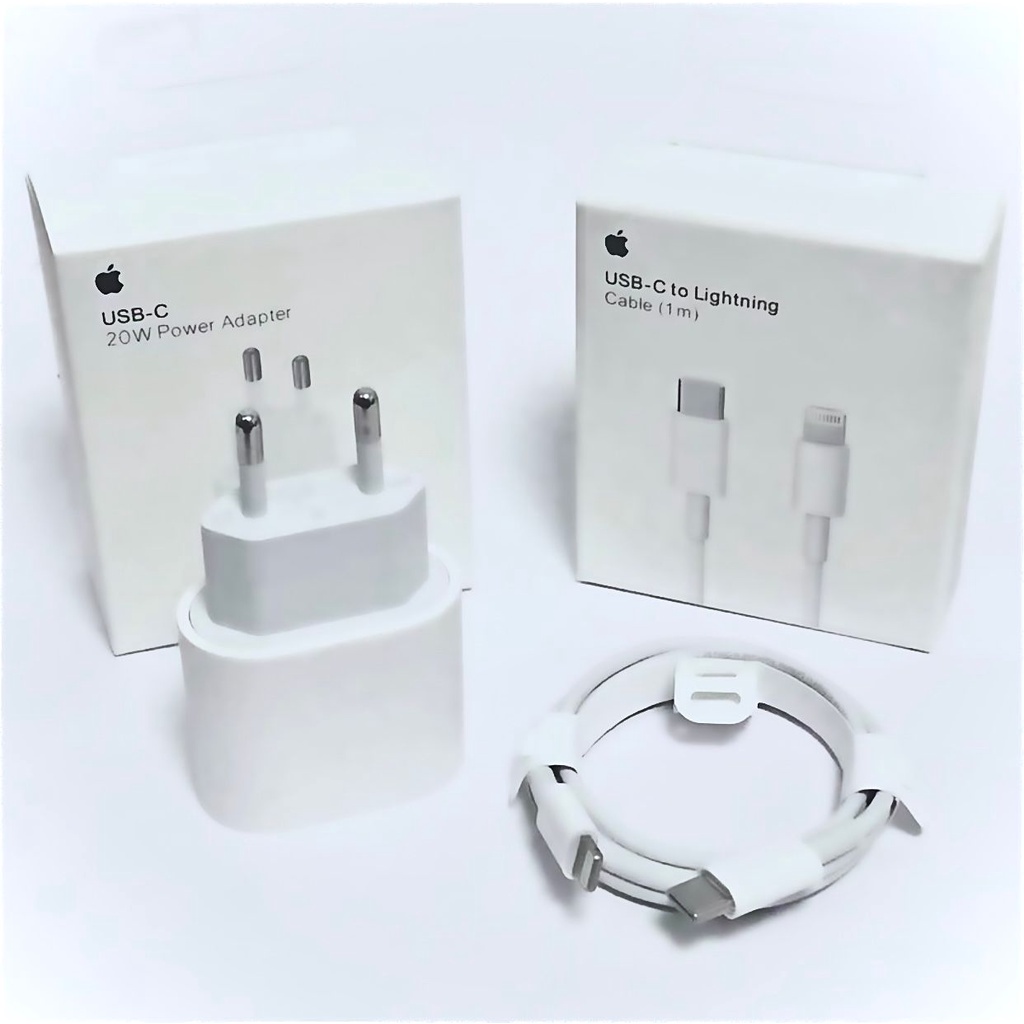 Fonte Usb-c e Cabo Original Apple 1 Ano garantia | Shopee Brasil