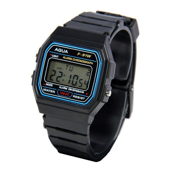 Relogio Original aqua AQ-81 vintage retro prova dagua classico elegante ...