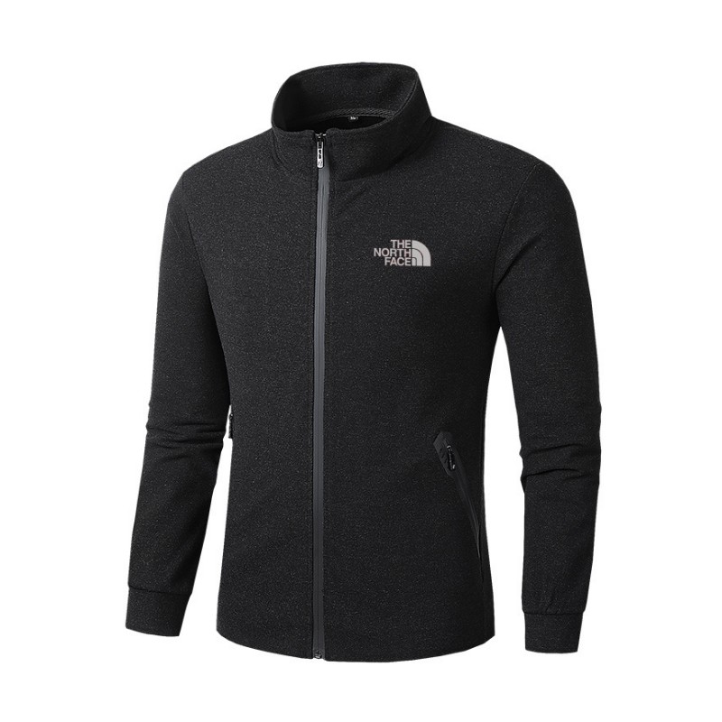 Moletom THE NORTH FACE com Colarinho Modelo Slim Preto Masculino ...