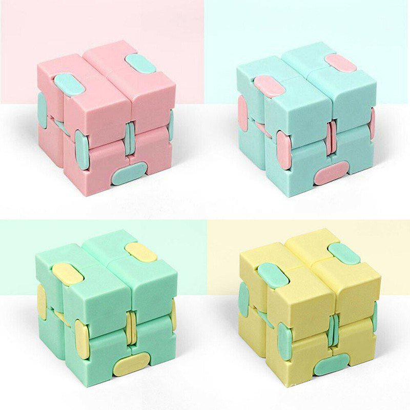 Novo Cubo Mágico Fidget Cubo Infinito Cubos De Descompressão Do ...