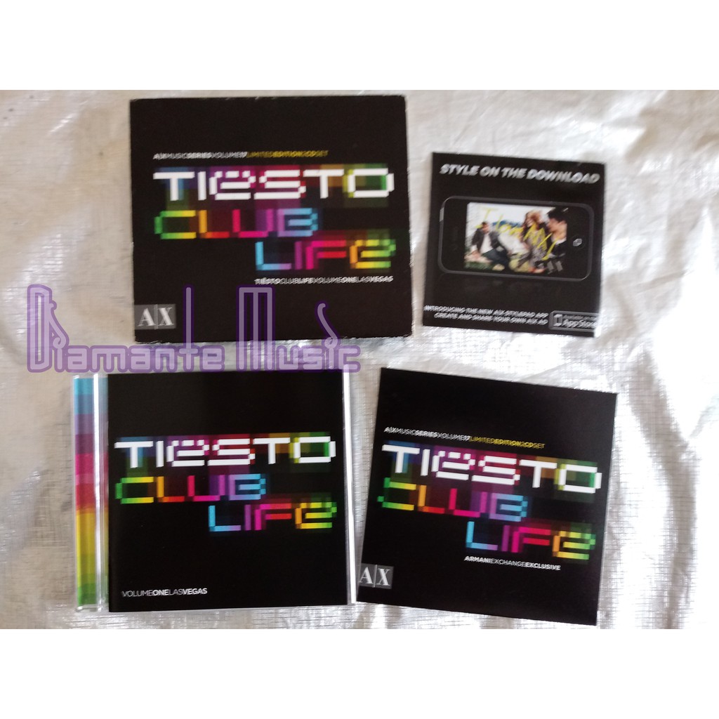 Tiësto - Club Life - Volume One Las Vegas - CD Duplo Importado DJ Ref ...