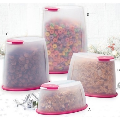 Tupperware Modular Millennium Importado Rosa E Transparente | Shopee Brasil