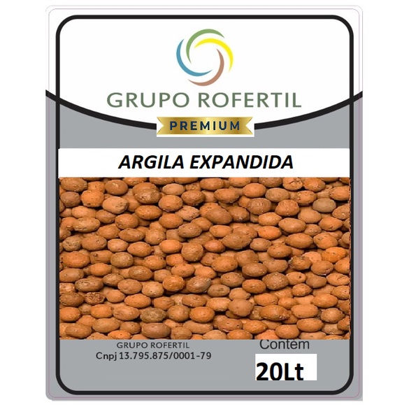 Argila Expandida Original 20 Litros | Shopee Brasil