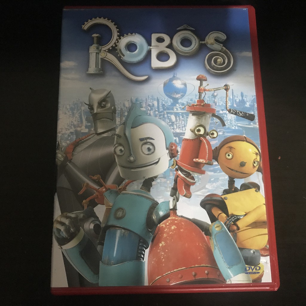DVD Animação ROBÔS | Shopee Brasil