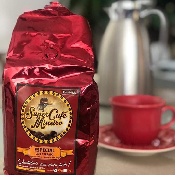 Café Gourmet Clássico torra média moído - 500g - Super Café Mineiro ...